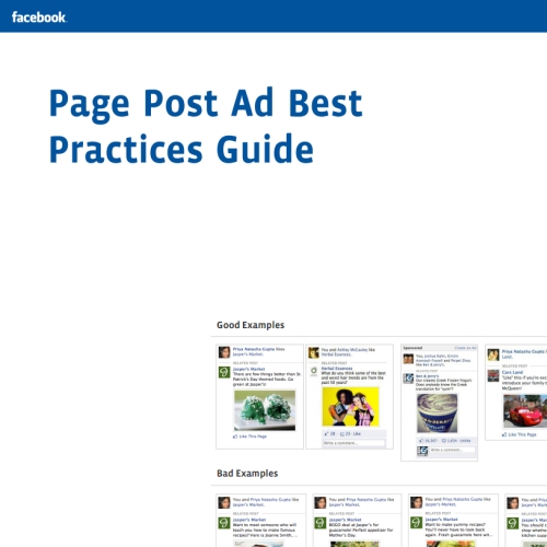 Facebook page post ad Best Practices Guide - Webanalisten.nl
